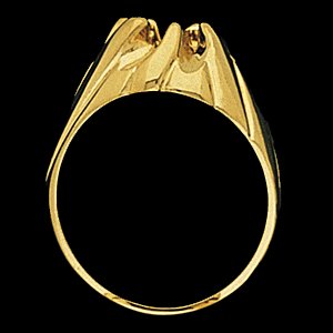 Gents Solid Belcher Mounting for 4.4 mm stone